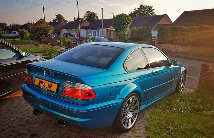 [E46] - M3 Atlantis Blue Manual Individual | The M3cutters
