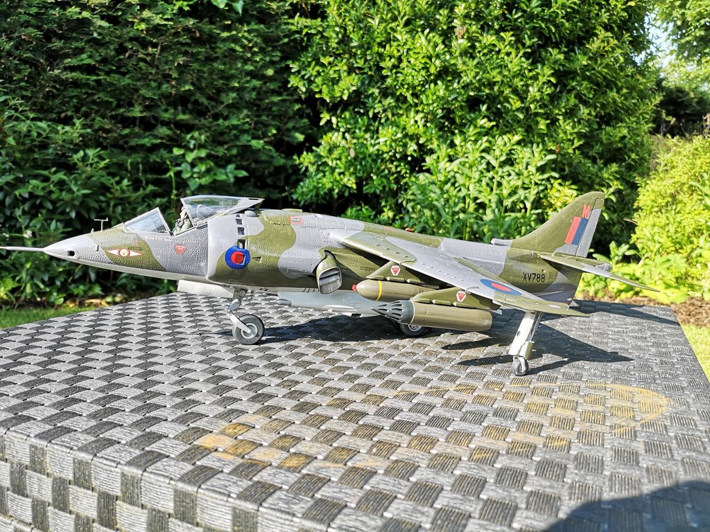 Airfix 1/24th Harrier GR1 - The Unofficial Airfix Modellers' Forum