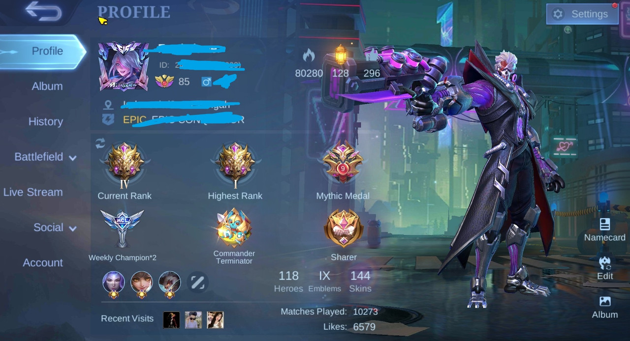 Mobile Legends Accounts for Sale | Cheap MLBB Account with Heroes ...