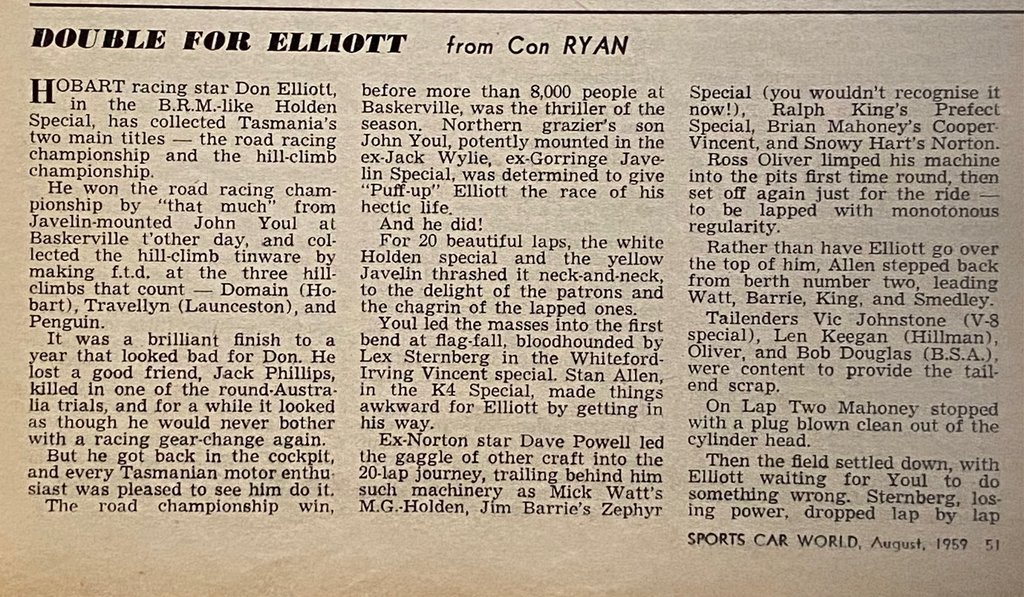 Don Elliott - RIP - The Nostalgia Forum - The Autosport Forums