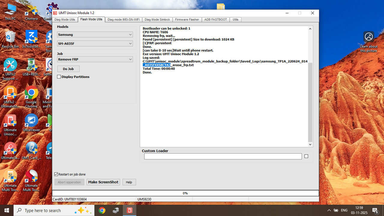 samsung a035f u8 latest security frp done with umt unisoc - GSM-Forum