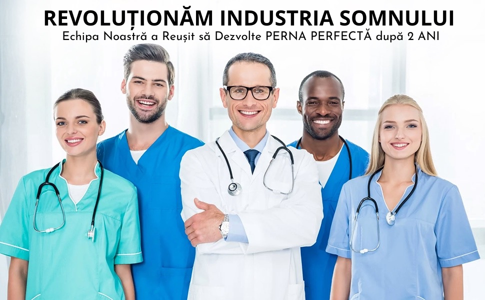 Perna Ortopedica Cervicala Ultra Premium, Castellano, Din Spuma Cu ...