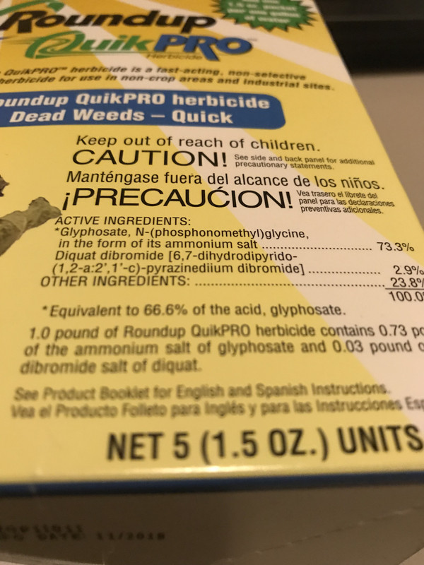 Roundup QuikPro Herbicide | Lawn Care Forum