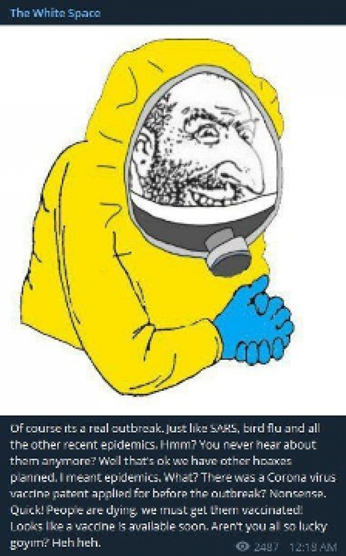 happy merchant covid suit — Postimages