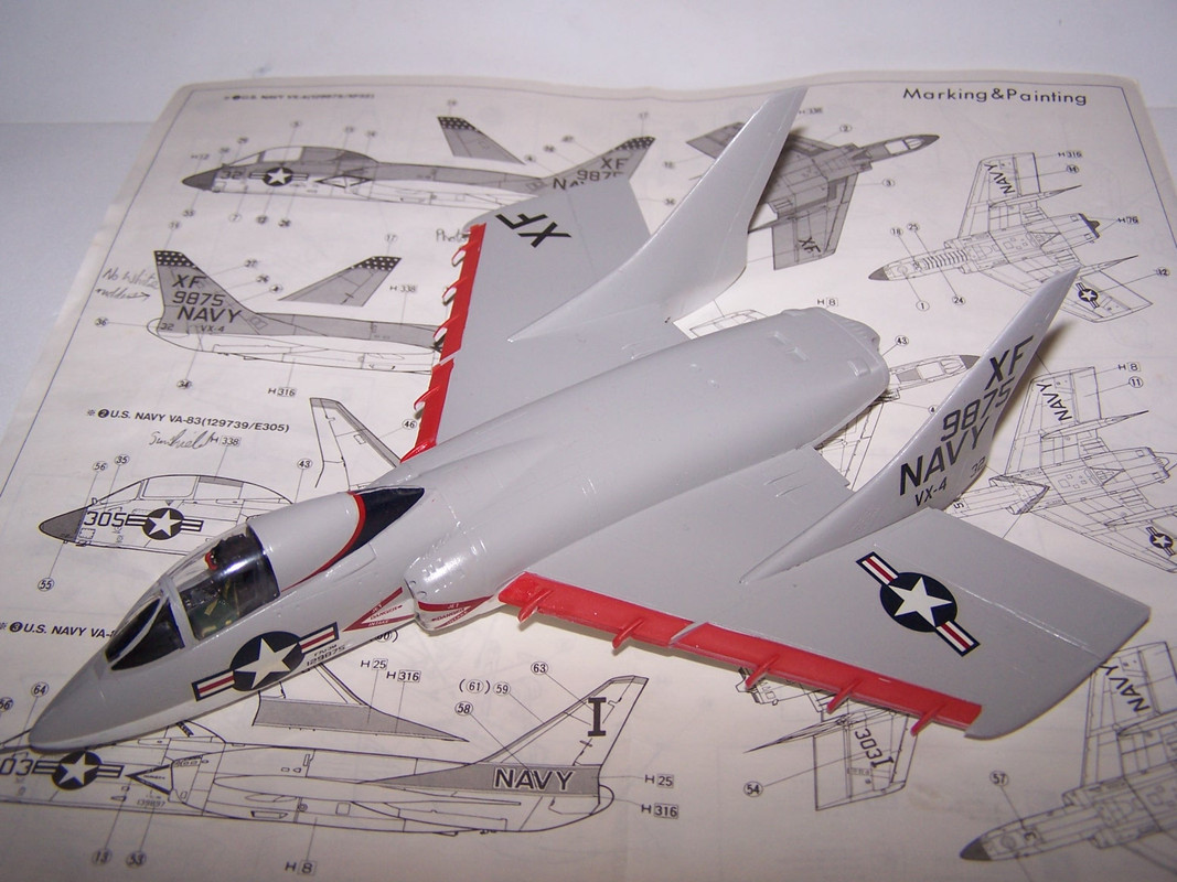 Tim's £4.99 Fujimi Cutlass - COMPLETED - Less Than A Tenner GB ...