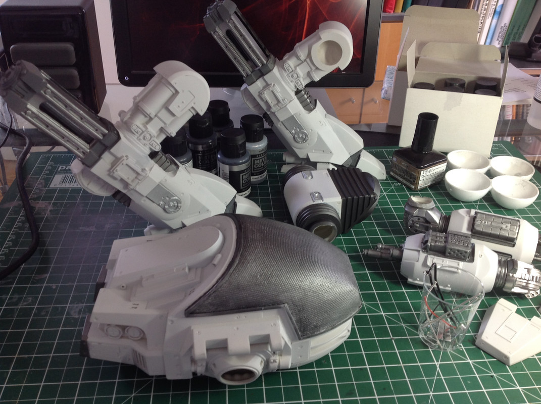 Horizon Models ED-209 from Robocop (1987) - Page 2 - Work In Progress ...