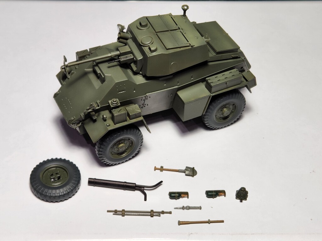 Tamiya 1/48 Humber Armoured Car Mk.IV -- Finished - Armoured Cars and ...