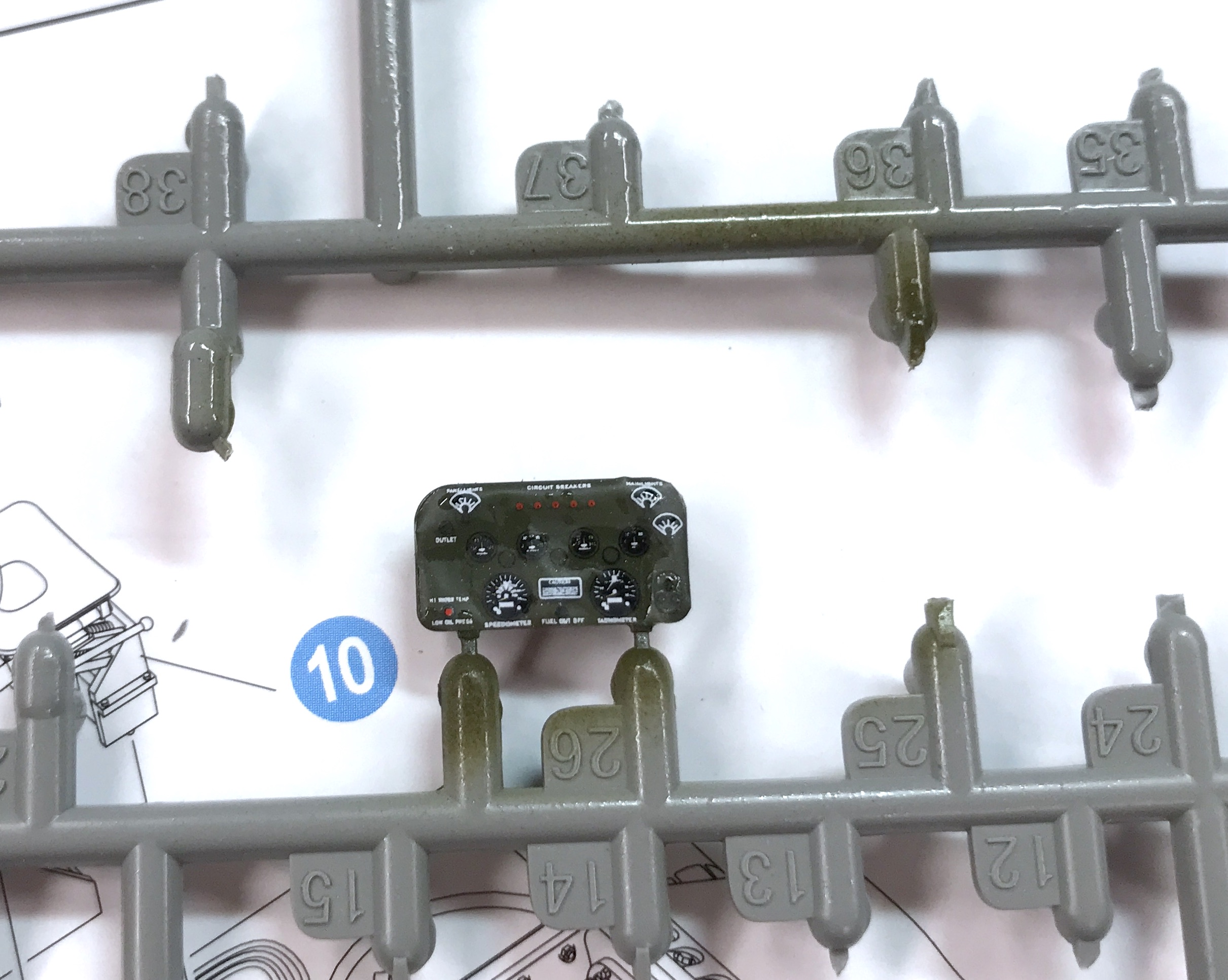 M4 A3 Instrument Panel Decal — Postimages