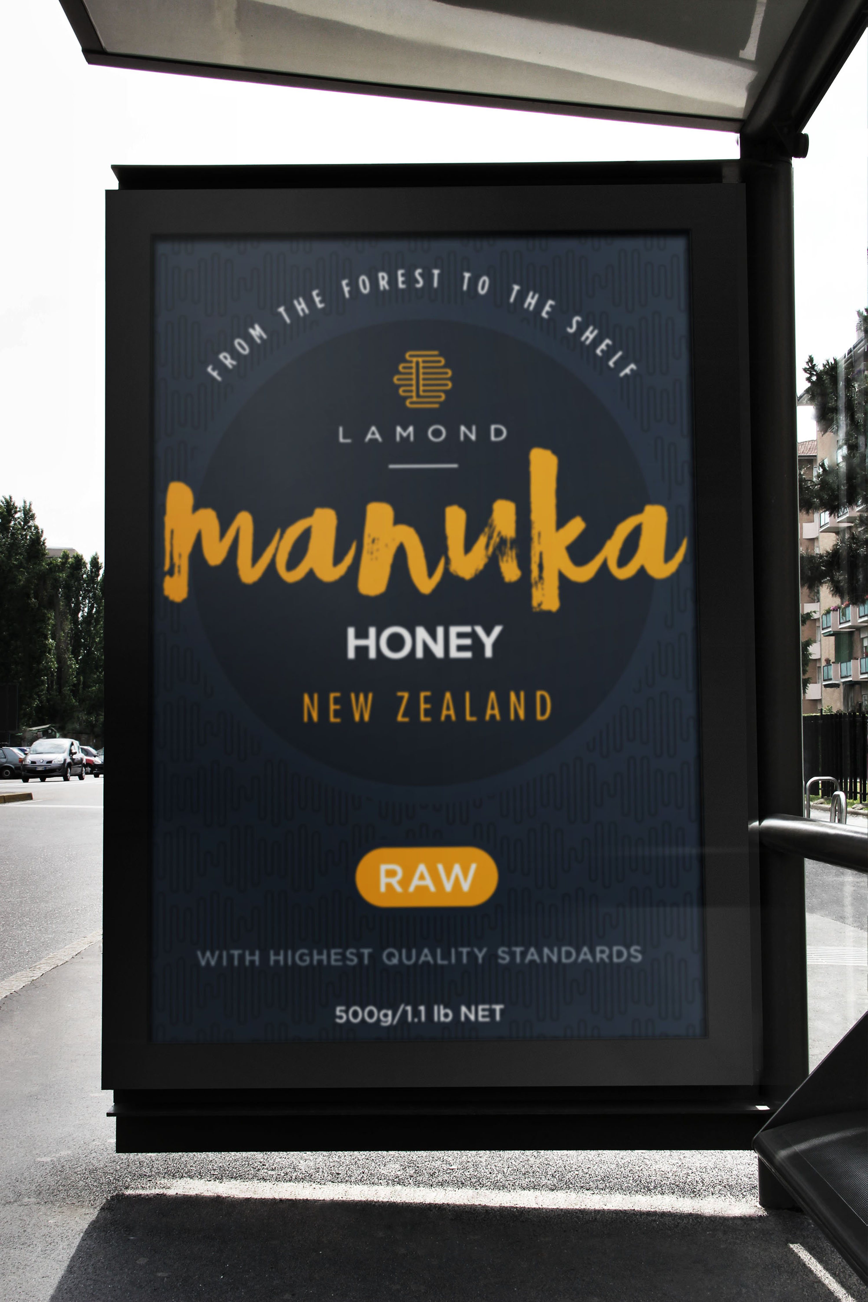 Best New Bus Station Banner PSD Mockup — Postimages