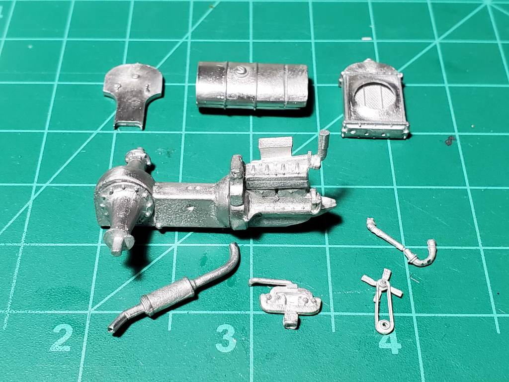 Wiseman Model Services O Scale Ford Style Tractor - Work In Progress ...