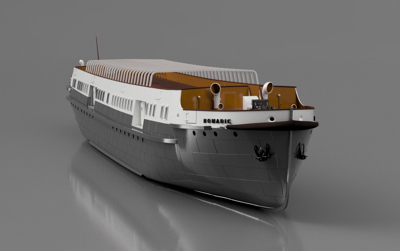 The Ship Model Forum • View topic - SS Nomadic, Titanic's Little Sister ...