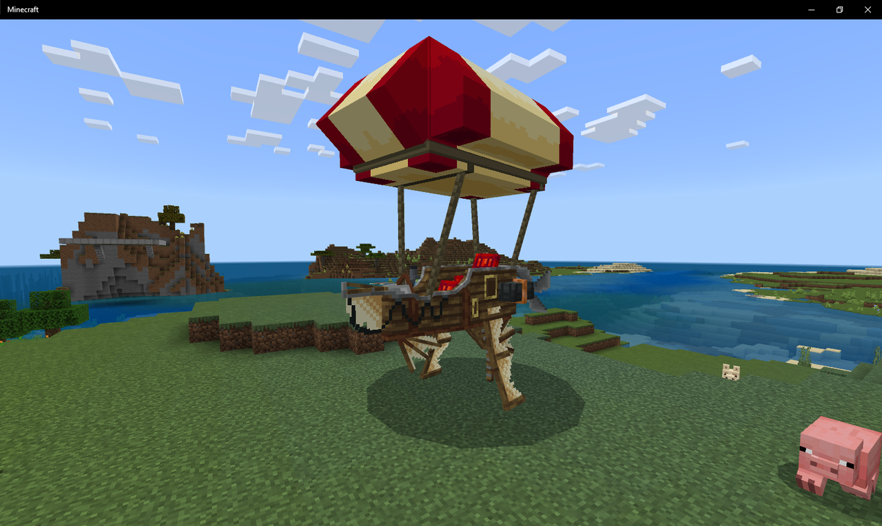 FlyerWork Vanilla Aircraft & Plane Addon - Minecraft Bedrock Addons ...