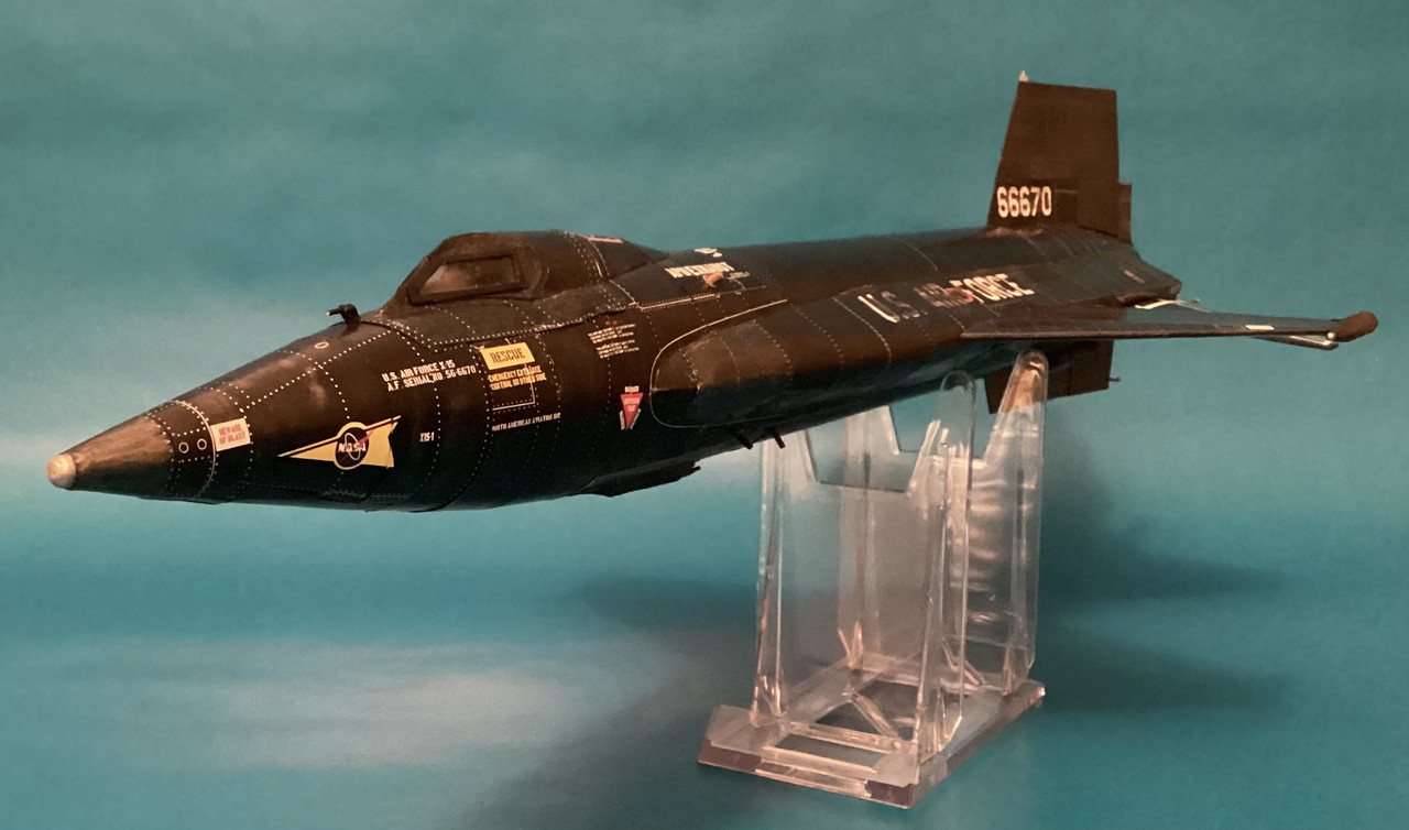 The X-15’s last flight in card, 1/32nd scale…. - Ready for Inspection ...