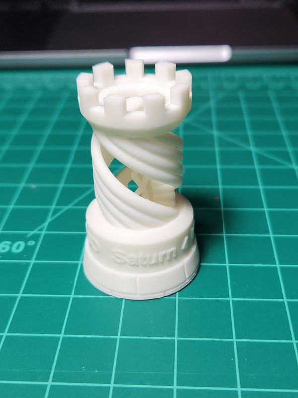 My first SLA print - a test part from Elegoo. - 3D Printing Chat ...