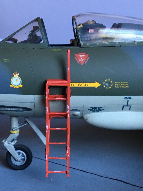 Hawker Hunter FGA9 - ladder added plus photos - Ready for Inspection ...