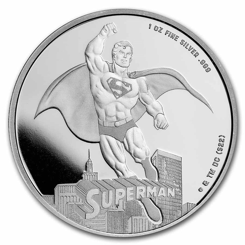 Samoa 5 Dollar DC Comics Superman farbig 2023 1 oz PP Blechdose