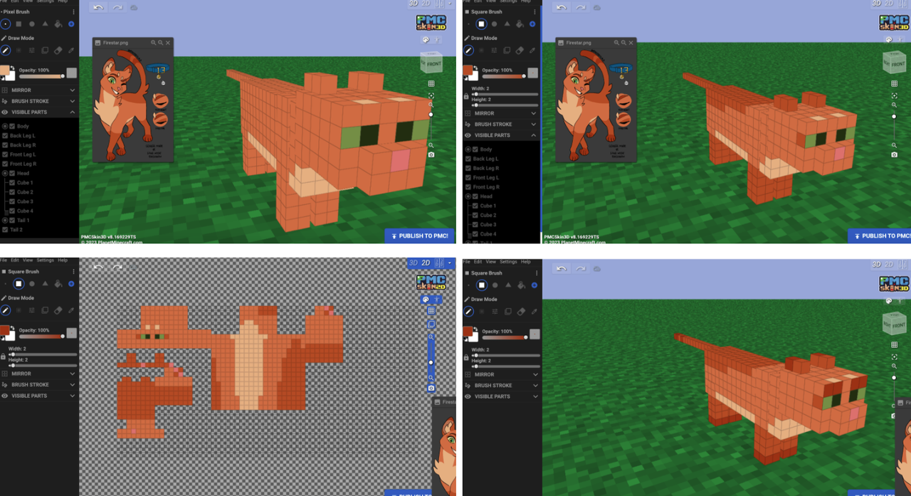 How To Make A Realistic Cat Mob Skin | Tutorial