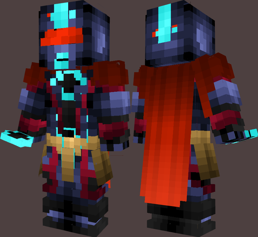 Hansel Schwarz | Herr Handy Minecraft Skin
