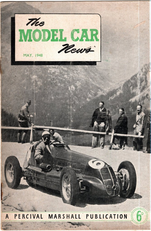 The Model Car News - May 1948 - From "Granfer's Day" | SlotForum