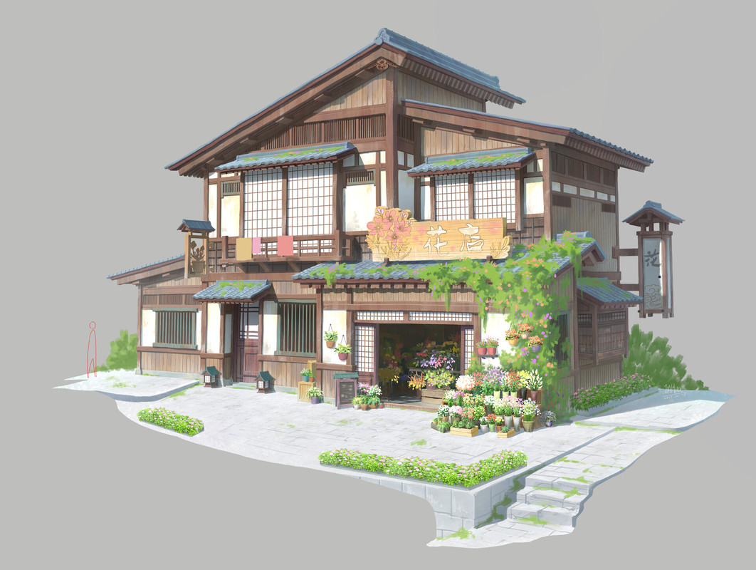 Flower Shop - [Full Interior] Minecraft Map