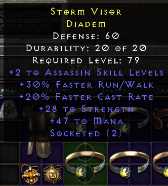 Ft# 2/30/20/28str/47ma/2os # Sin Circlet Diadem - Topic - d2jsp