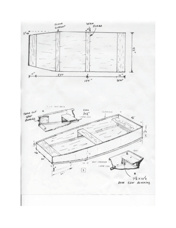 Detailed Plans for Flat-Bottom Boat? | Boat Design Net