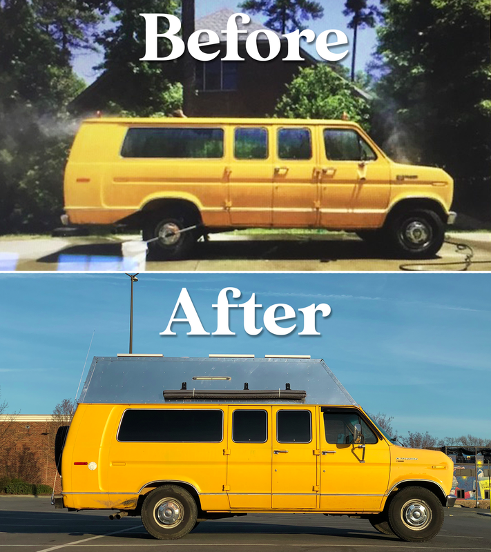 1980 Ford Econoline 250 campervan "Terry Fox van" - Work In Progress ...