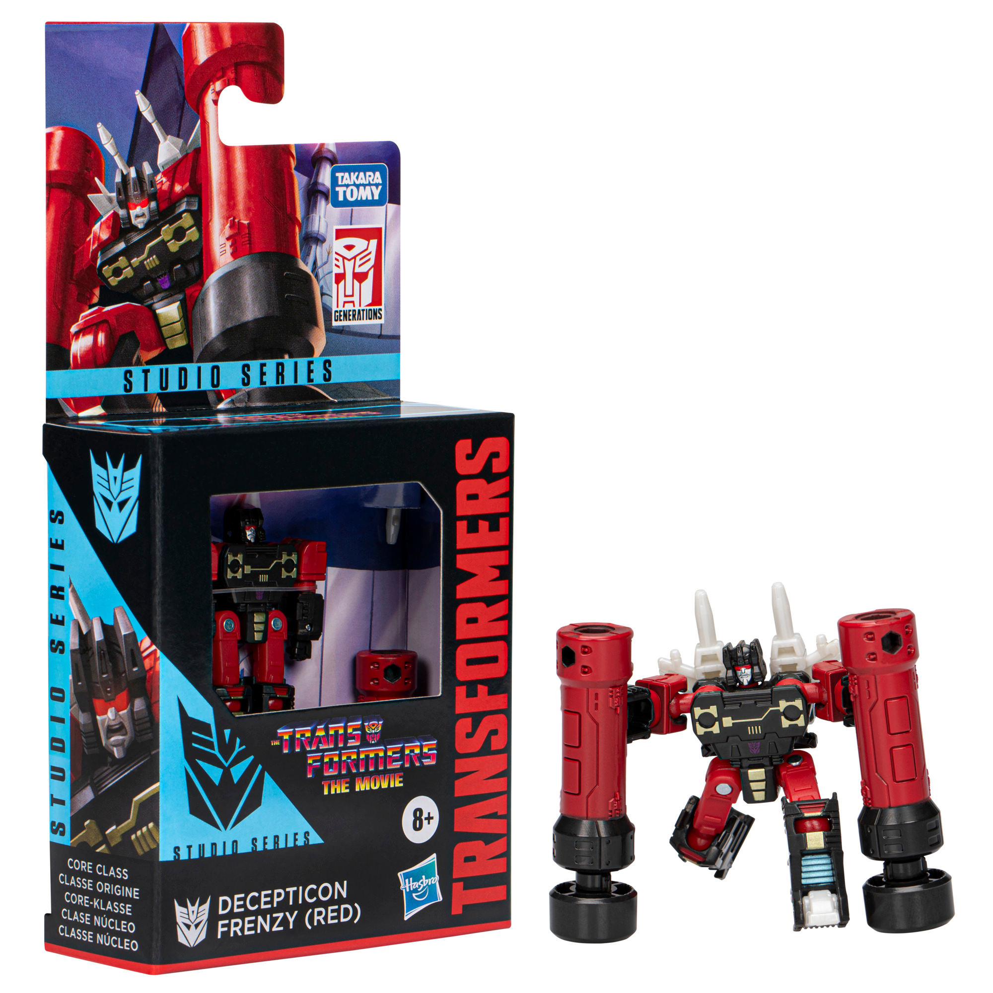 Transformers Studio Series Core Class TF The Movie Decepticon Frenzy Red Package 2 — Postimages