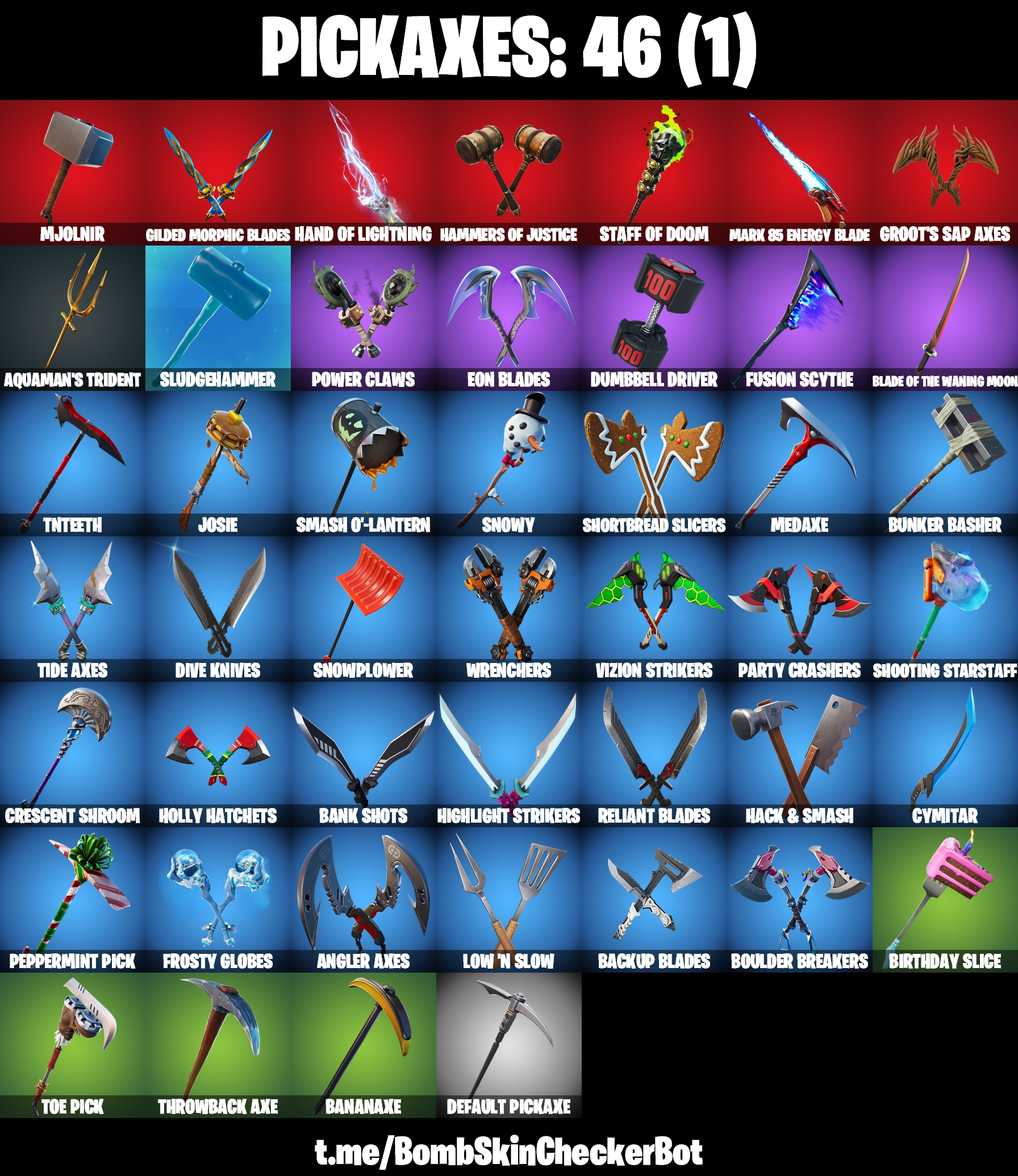 Pickaxes — Postimages