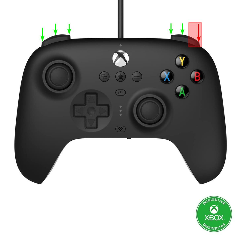 Ultimate Controller for Xbox shoulder buttons/bumpers issue : r/8bitdo