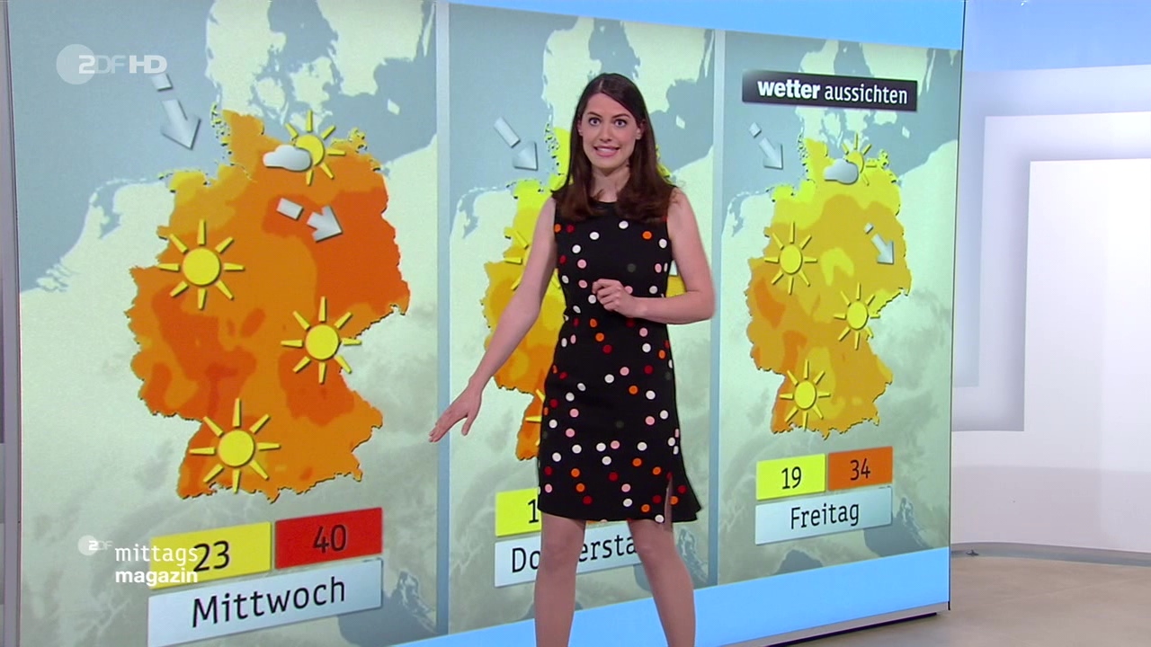 Christa Stipp ZDF Mi Ma Wetter 24 06 2019 pp 29 — Postimages