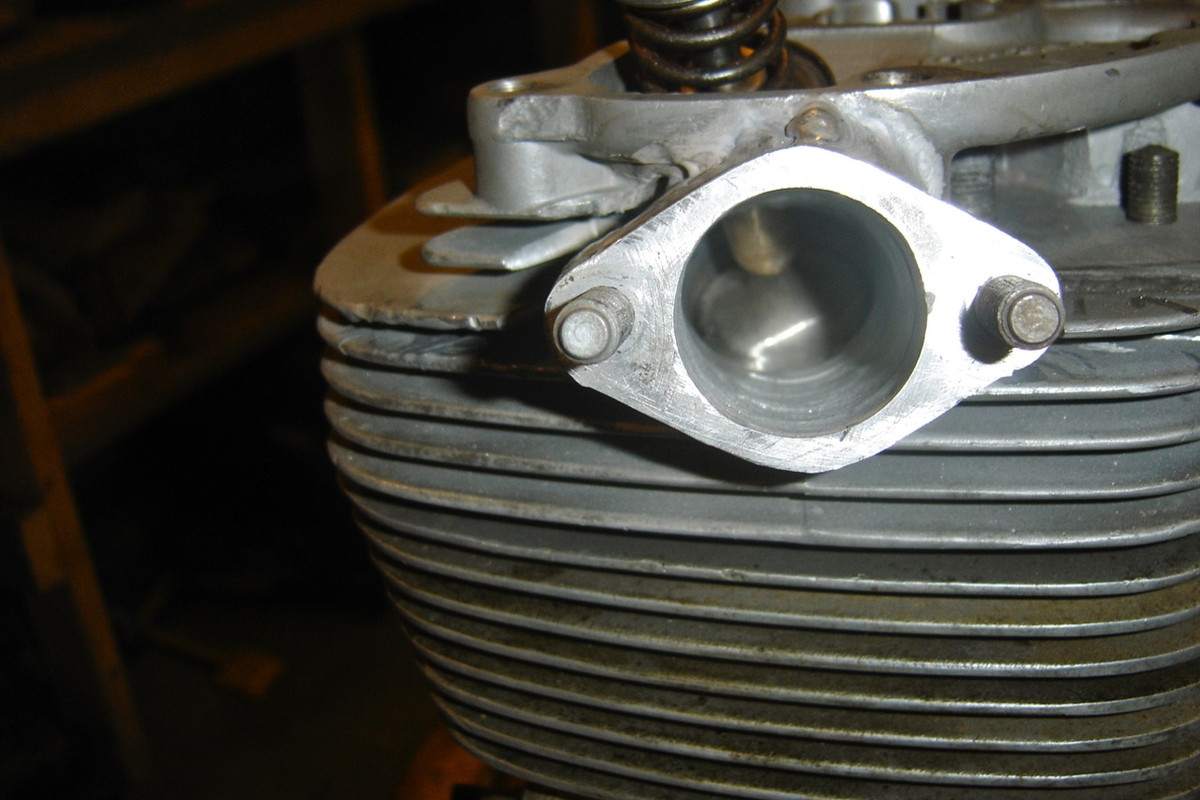 Finished intake port, TR25 — Postimages