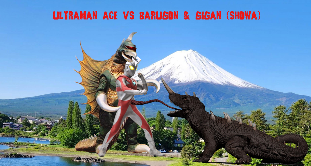 KWCE Match: Ultraman Ace vs. Barugon & Gigan (Showa) - Toho Kingdom