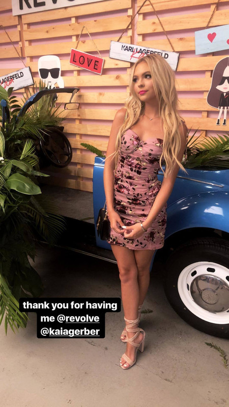 Jordyn Jones Leggy Launches New Fashion Collection Karlxkaia With Chic Party Legs Cool