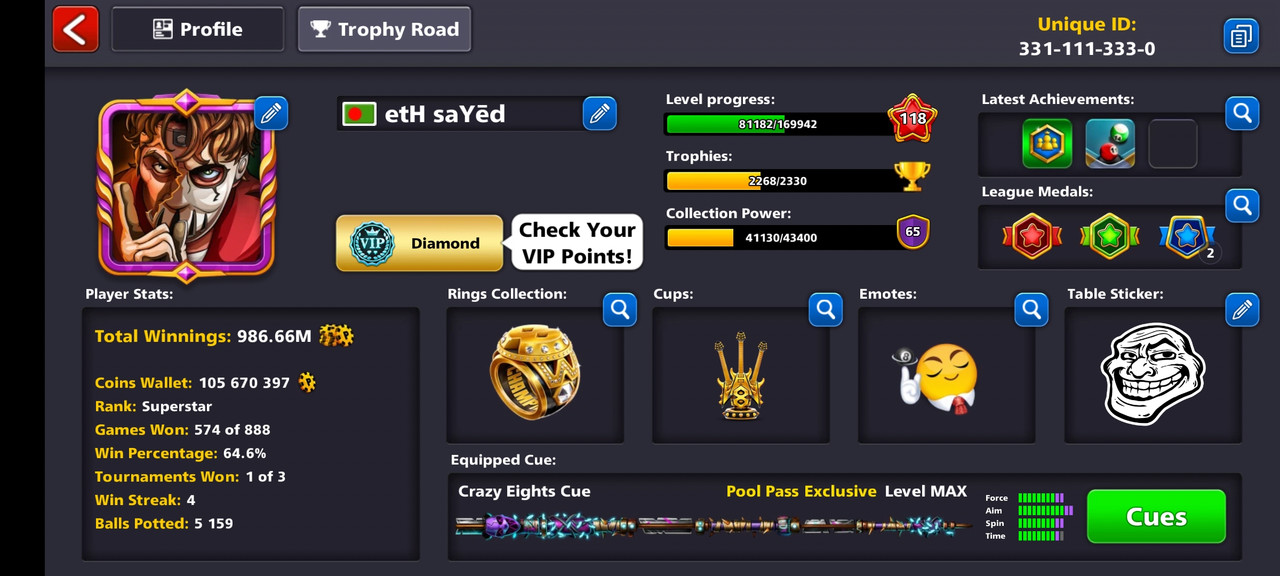 8 Ball Pool Account, Buy & Sell 8BP Accounts Securely at Z2U.com