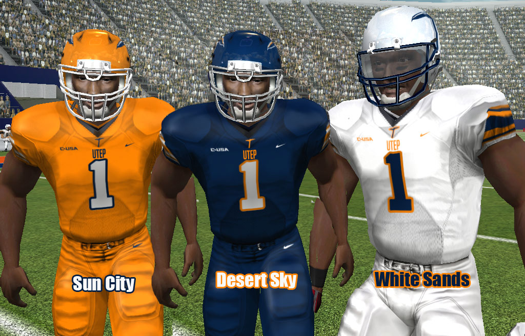 UTEP Miners 2018 Uniforms - FootballIdiot