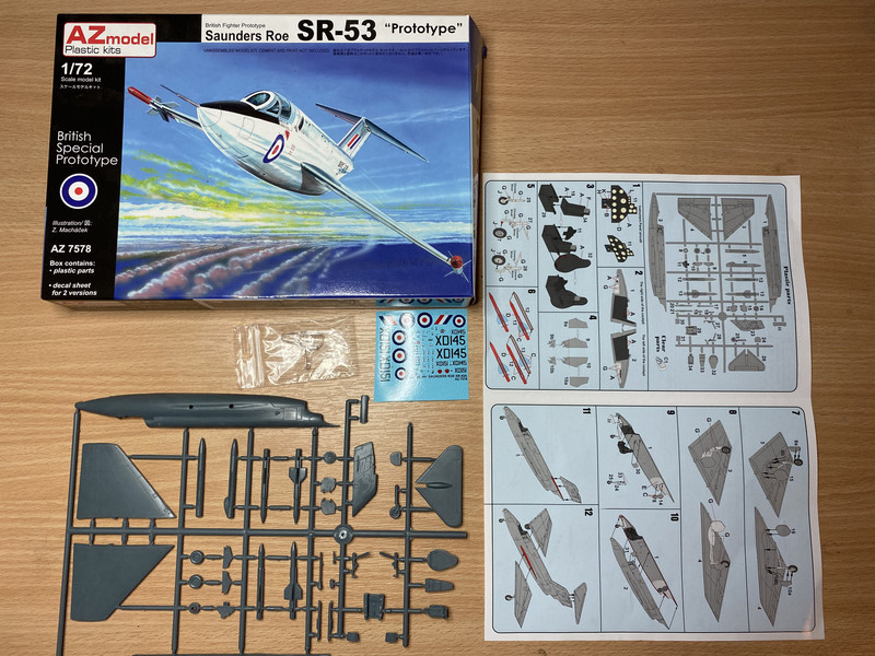 AZmodel Saunders Roe SR-53 - Work in Progress - Aircraft - Britmodeller.com