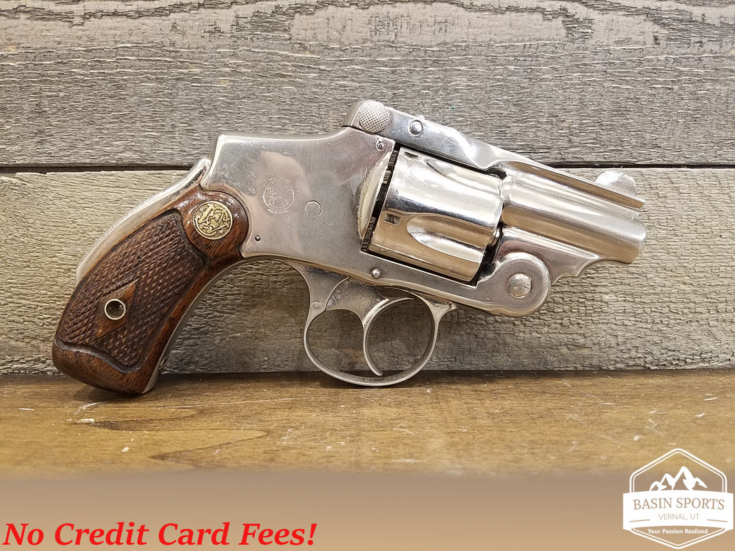 Smith & Wesson Safety Hammerless 38 S&W - Used - Revolvers at GunBroker ...