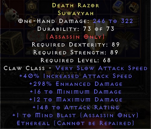 O Eth Suwayyah Claw - Topic - d2jsp