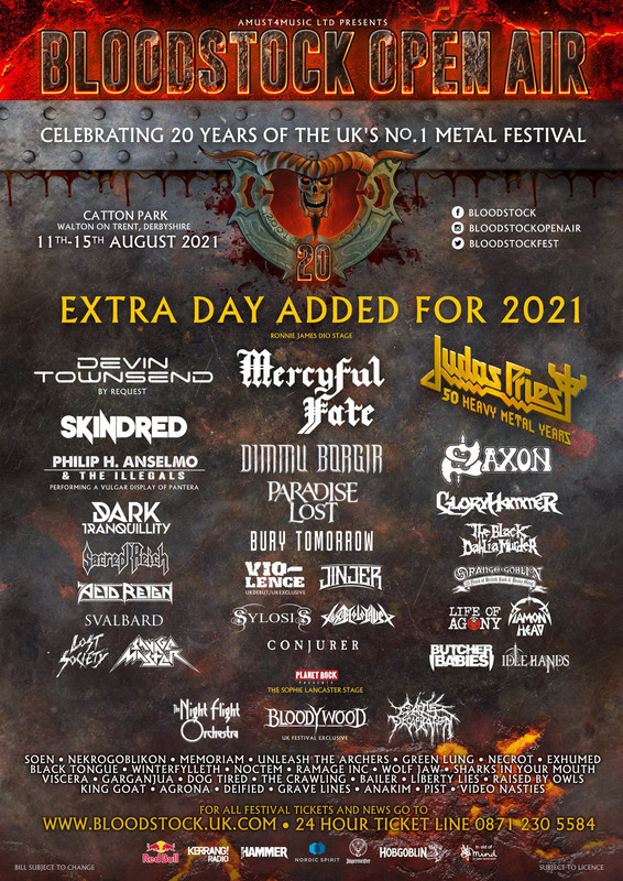Bloodstock Open Air festival 2021 | Line Up & News | Skiddle