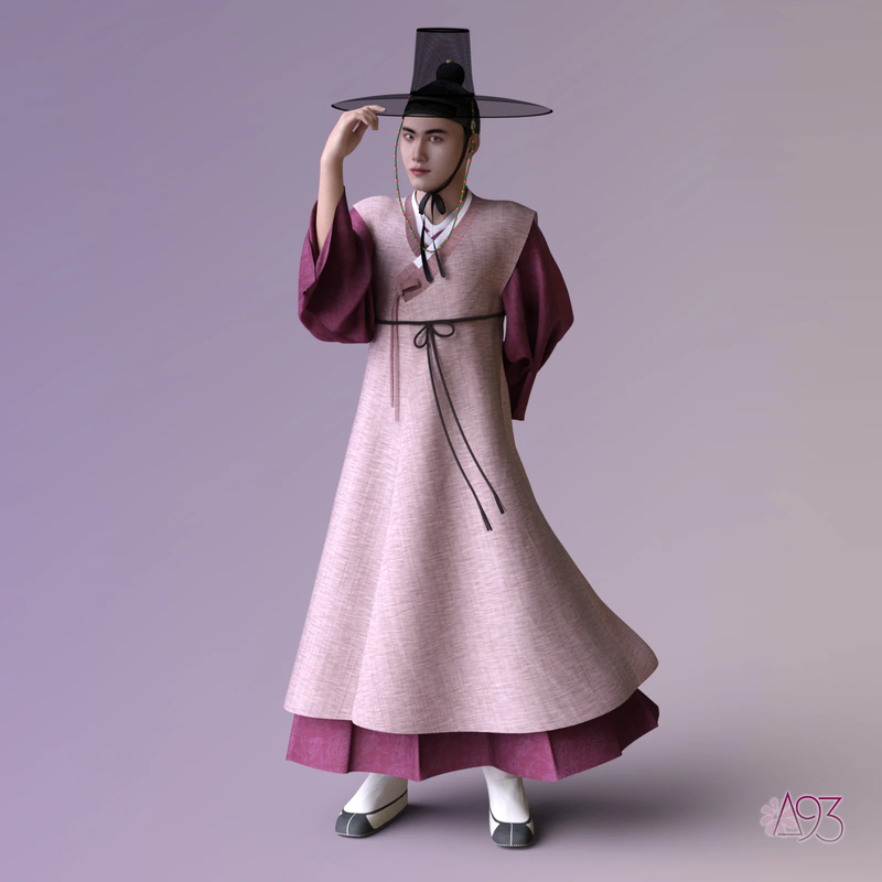 Joseon Era Hanbok - G8M - 2025 - Free Daz 3D Models