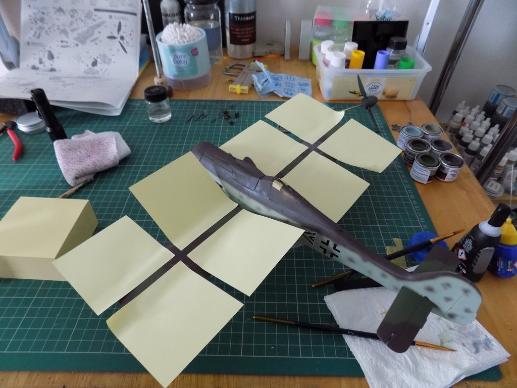 Hasegawa 1/32 FW190D-9 Oskar Romm IV/JG3, Prenzlau, March 1945 ...