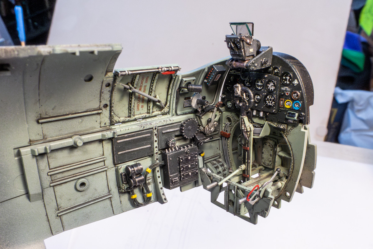 Tamiya 1/32 Spitfire XIVe Conversion (Laminar Flow Design) - Ready for ...