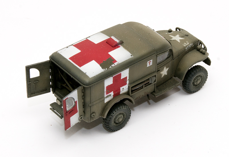1/72 Academy Dodge WC-54 Ambulance - Ready for Inspection - Armour ...