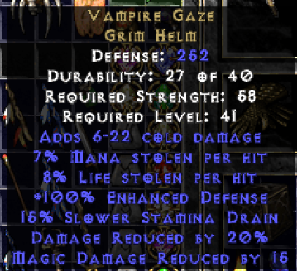 Vampire Gaze - Topic - d2jsp