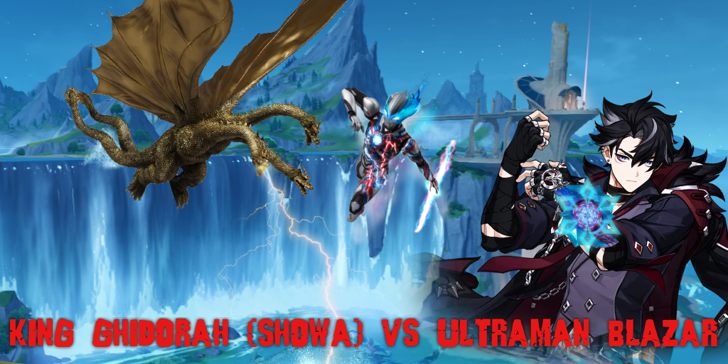 KWCE match: King Ghidorah (Showa) vs Ultraman Blazar - Toho Kingdom