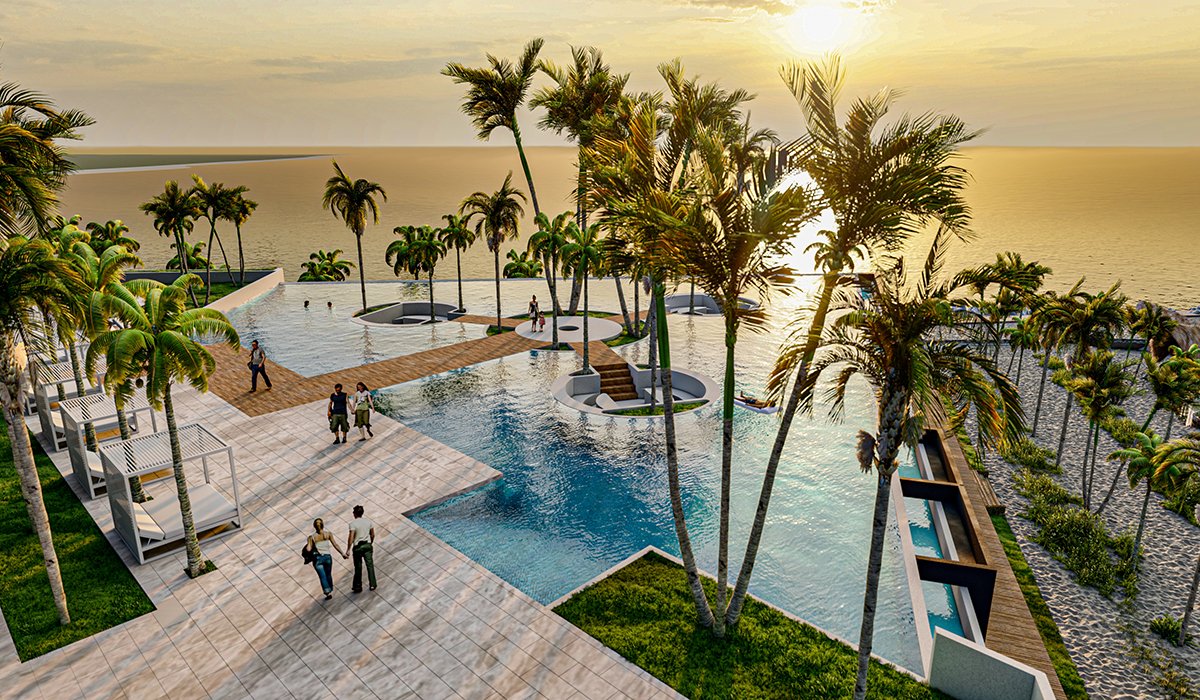 marina yucalpeten 13 edificio 3 psicina elementos undidos — Postimages