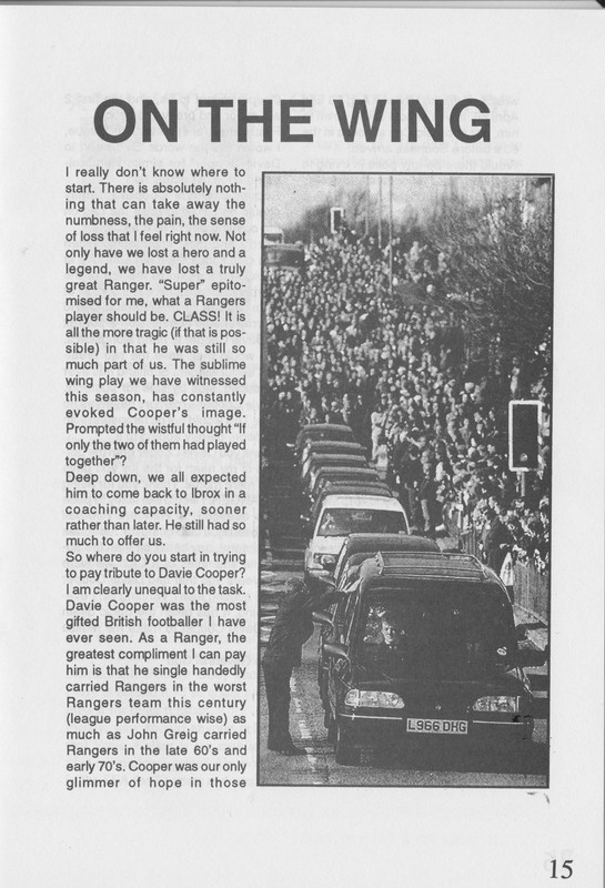 Official - 29 Years Since We Lost Davie Cooper | FollowFollow.com