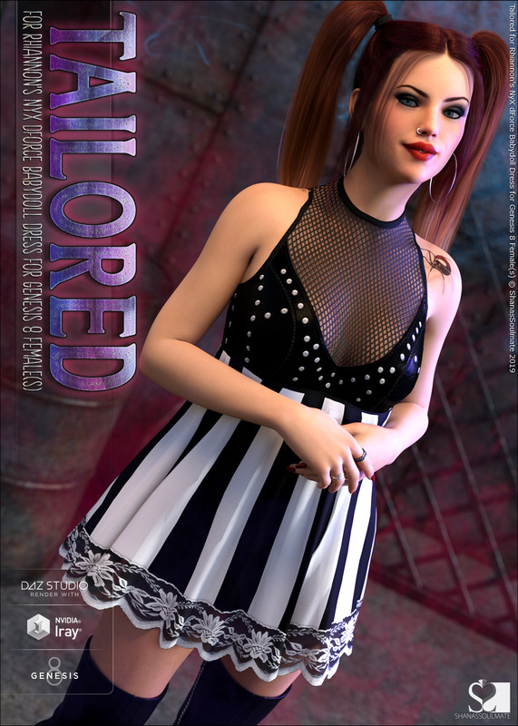 (FILLED 2023-03-20) Tailored For NyX DForce Babydoll Dress For Genesis 8 Females - Free Daz 3D ...