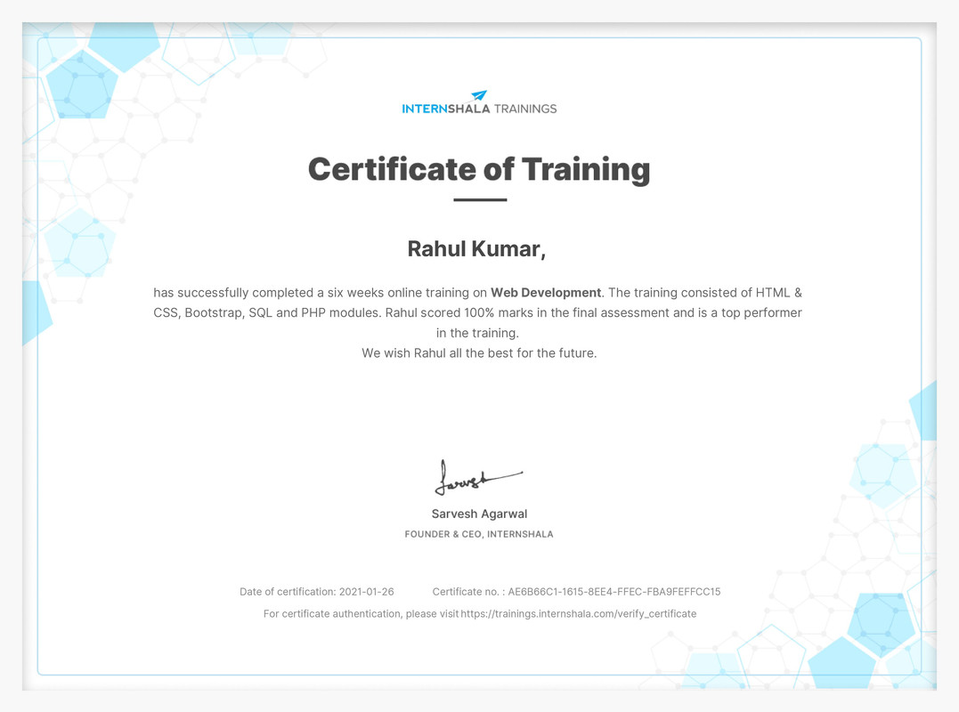 GitHub - rahulkr23/My-Internshala-Full-Stack-Development-Project: Internshala Full Stack ...